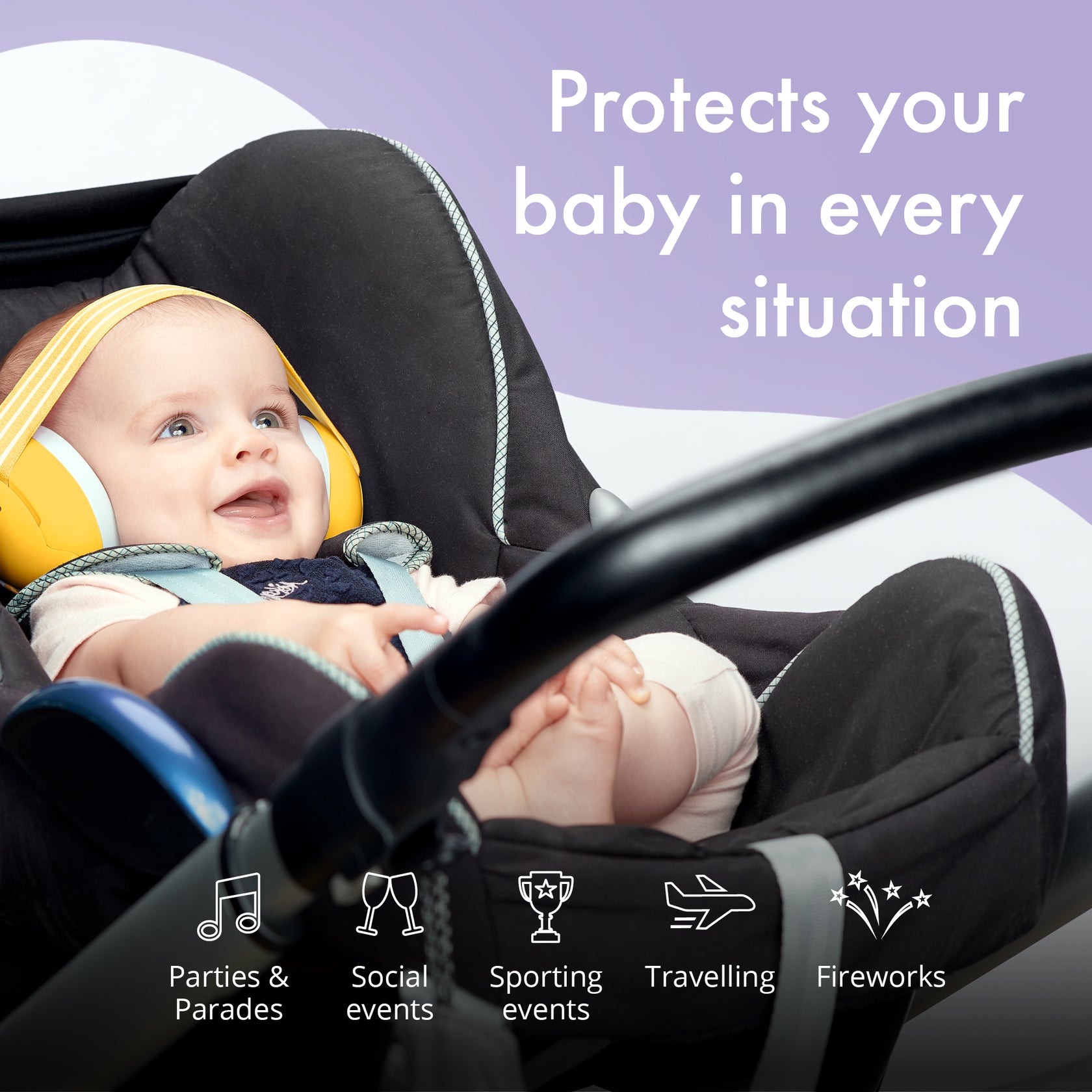 Buy Alpine Muffy Baby | Hearing protection for babies