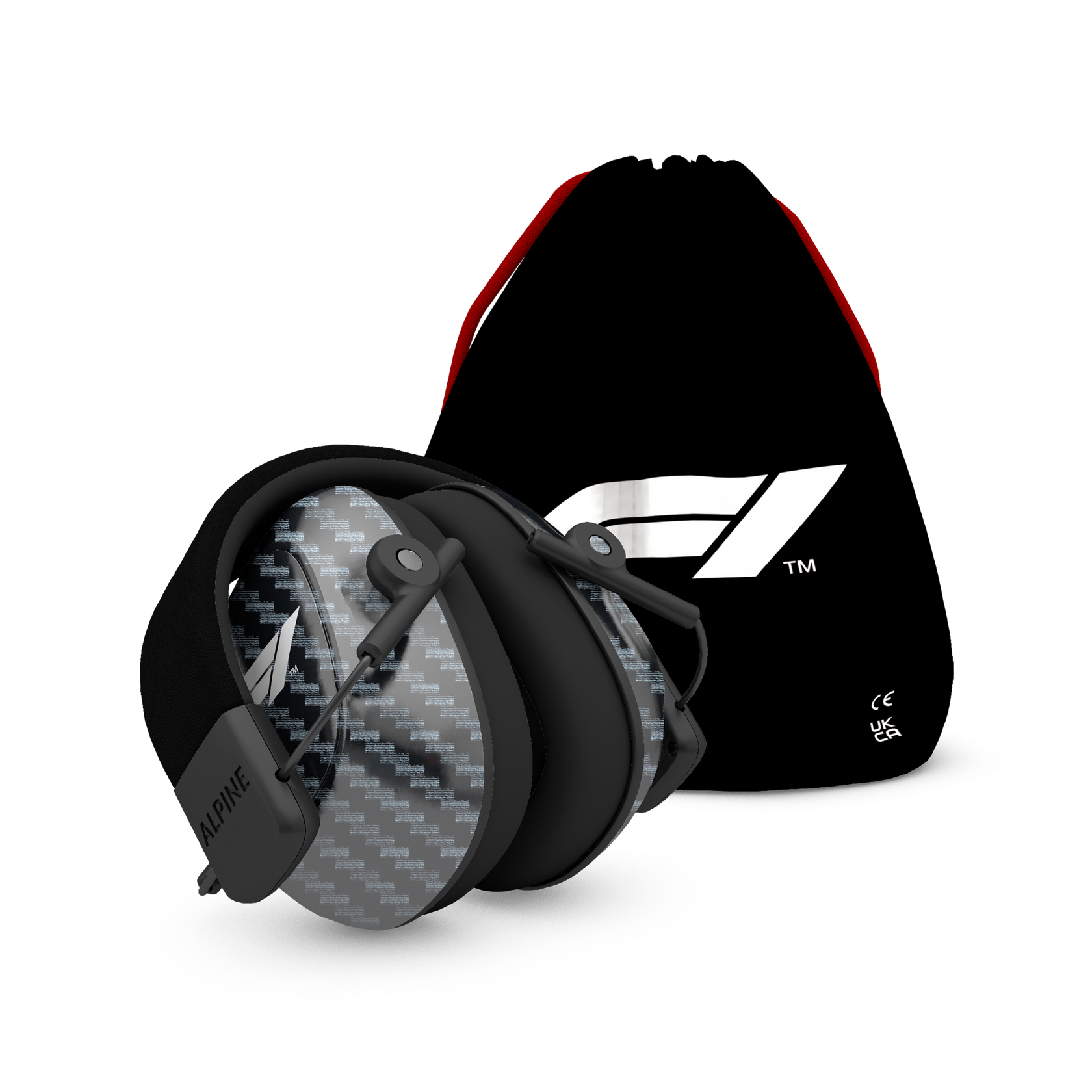 Alpine Formula 1 Racing Pro Earmuff