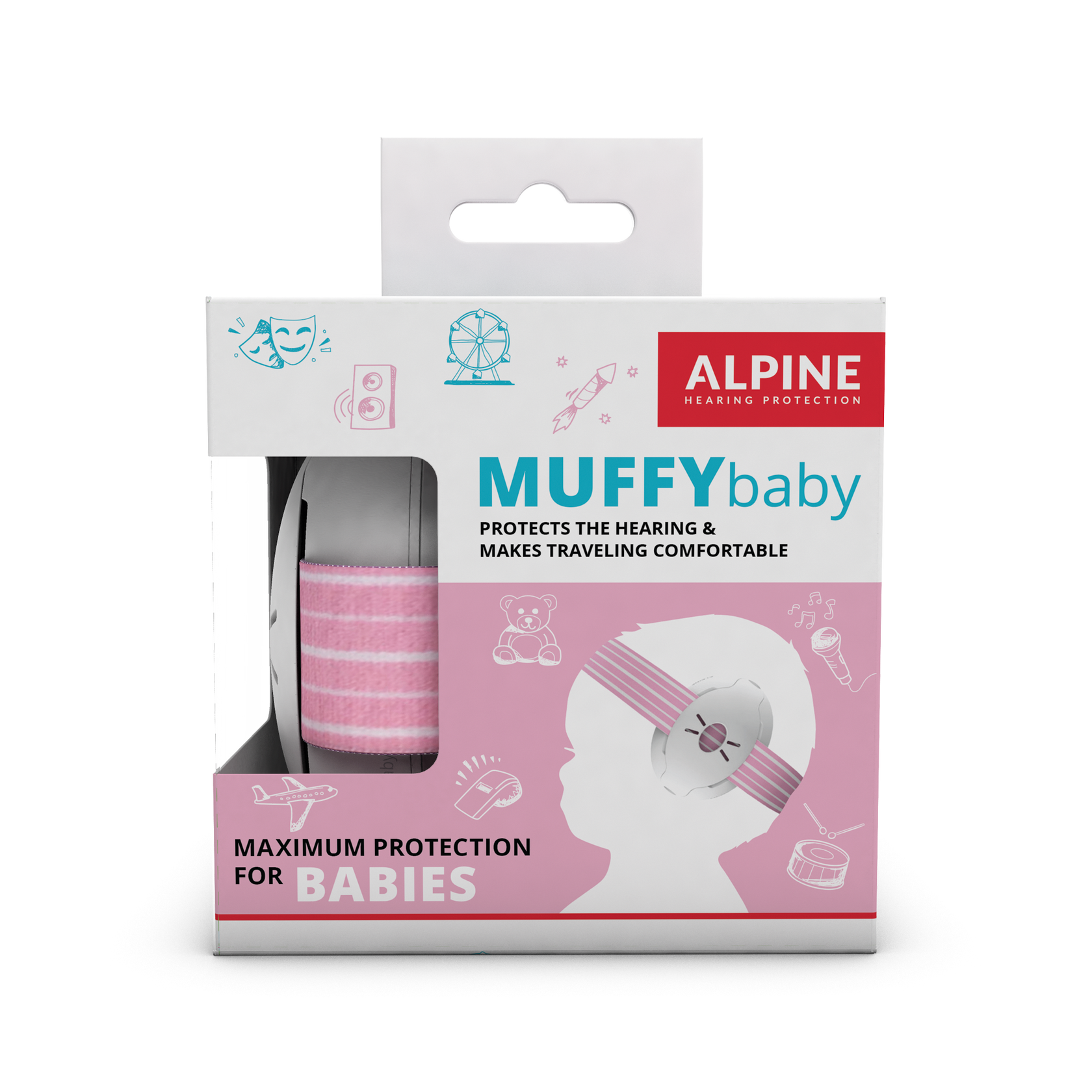 Buy Alpine Muffy Baby | Hearing protection for babies