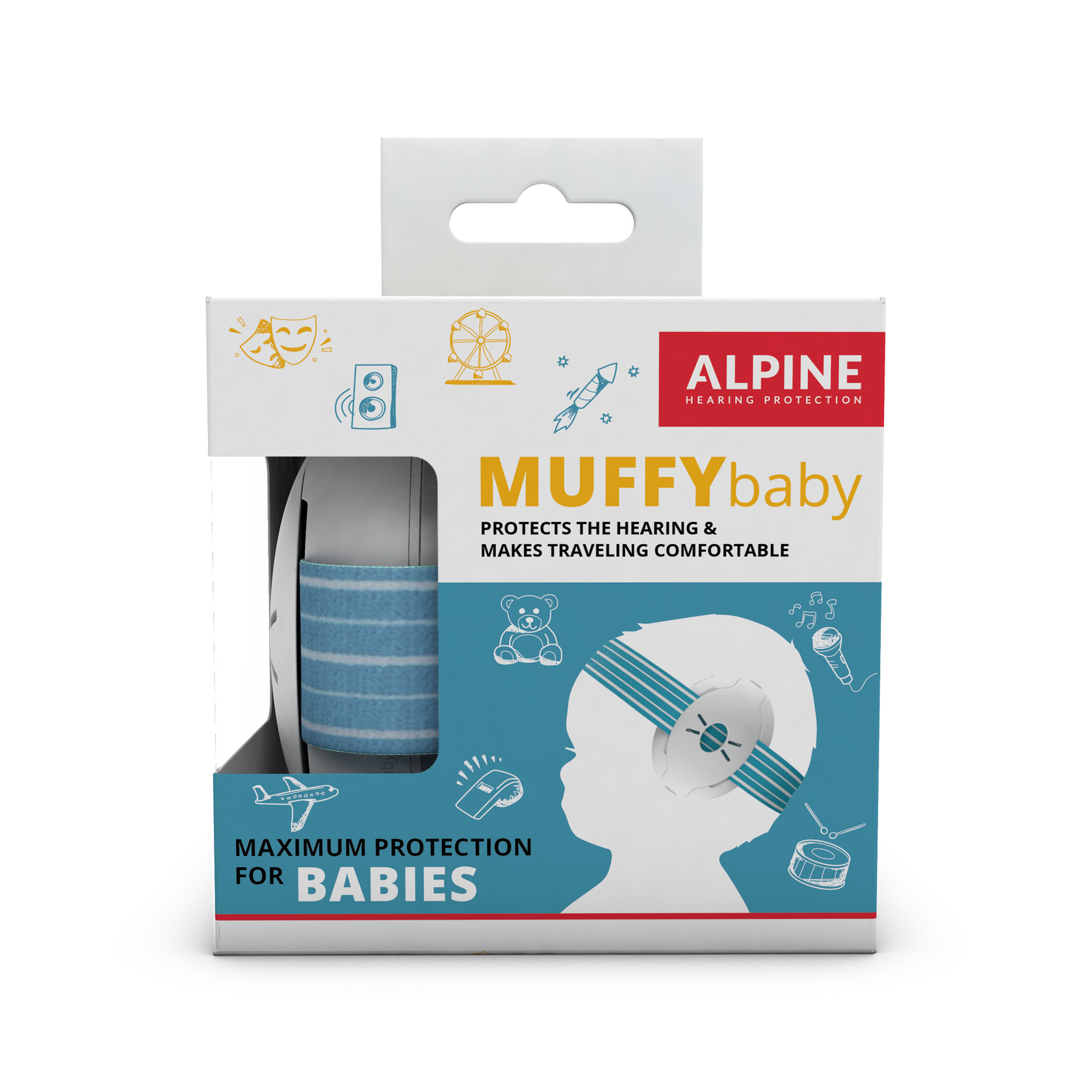 Buy Alpine Muffy Baby | Hearing protection for babies